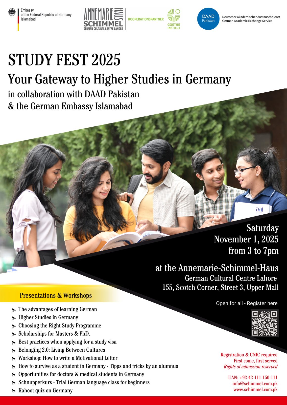 STUDY FEST 2025 — Your Gateway to Higher Studies in Germany – Annemarie ...